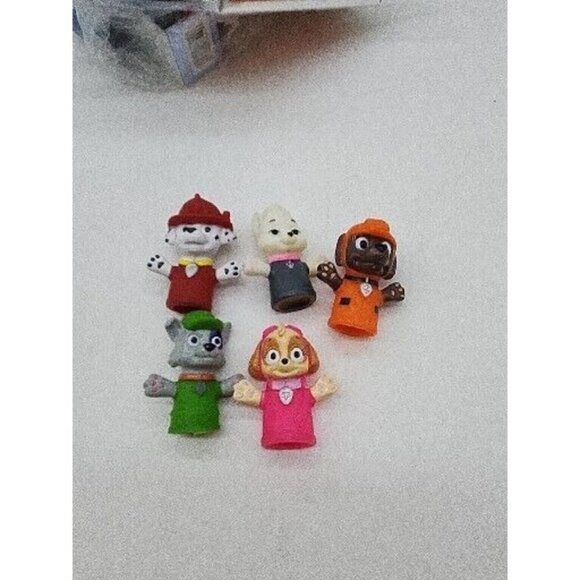 Nickelodeon | Toys | Nickelodeon Paw Patrol Lot Of 5 Finger Puppet Bath ...